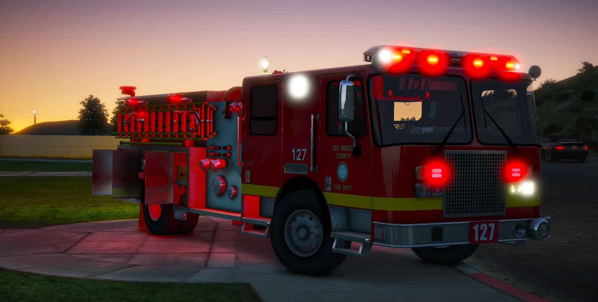 LA County Fire Department pack | Kickapoo Kustoms