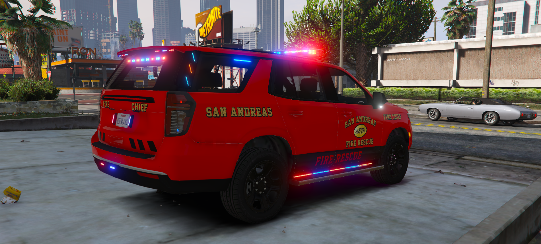 Generic Fire Chief SUV - Inspired by the Powerhouse Chevy Tahoe ...