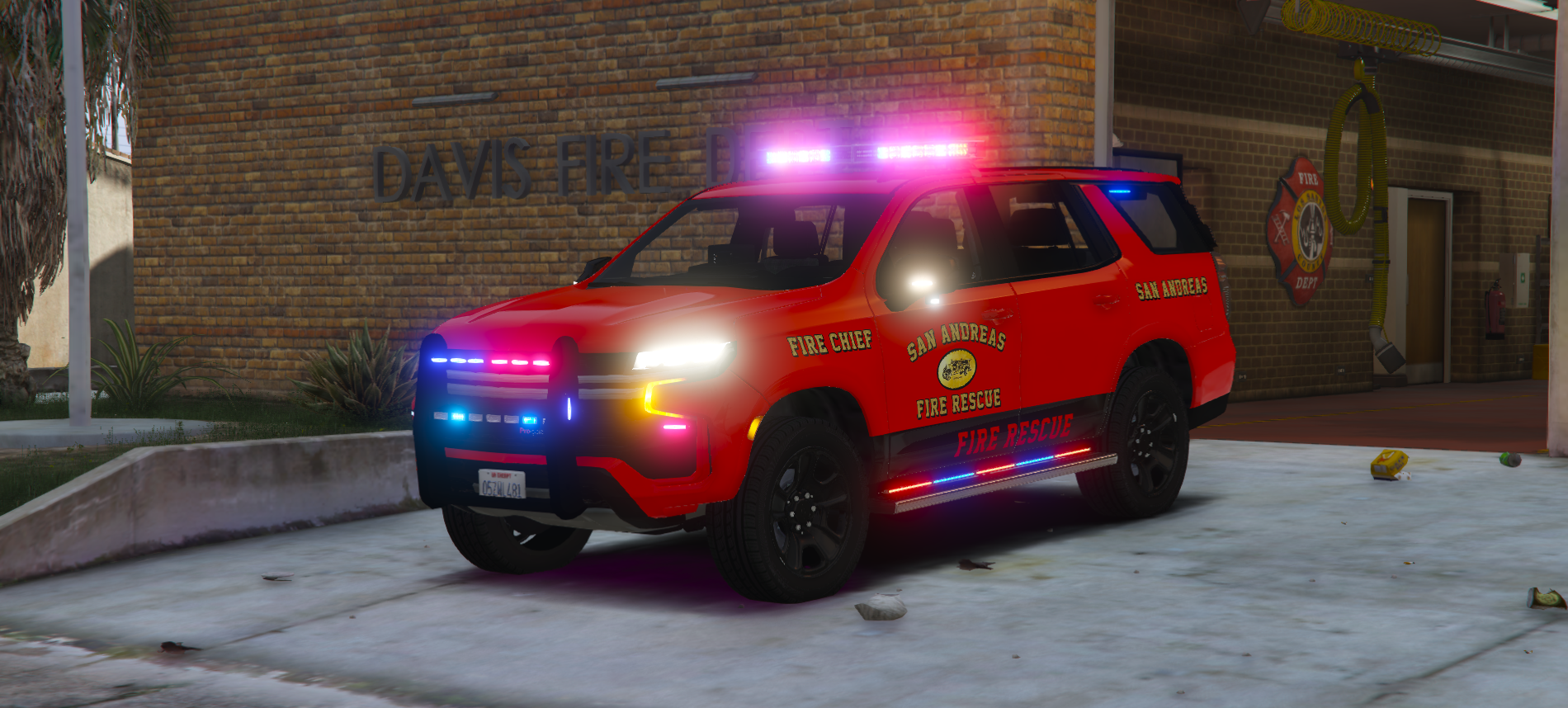 Generic Fire Chief SUV - Inspired by the Powerhouse Chevy Tahoe ...