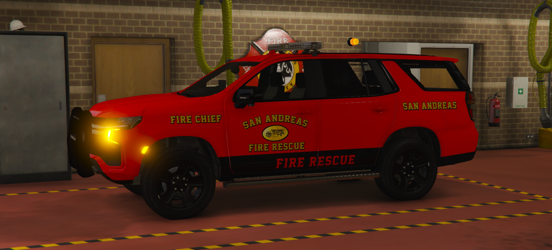 Generic Fire Chief SUV - Inspired by the Powerhouse Chevy Tahoe ...