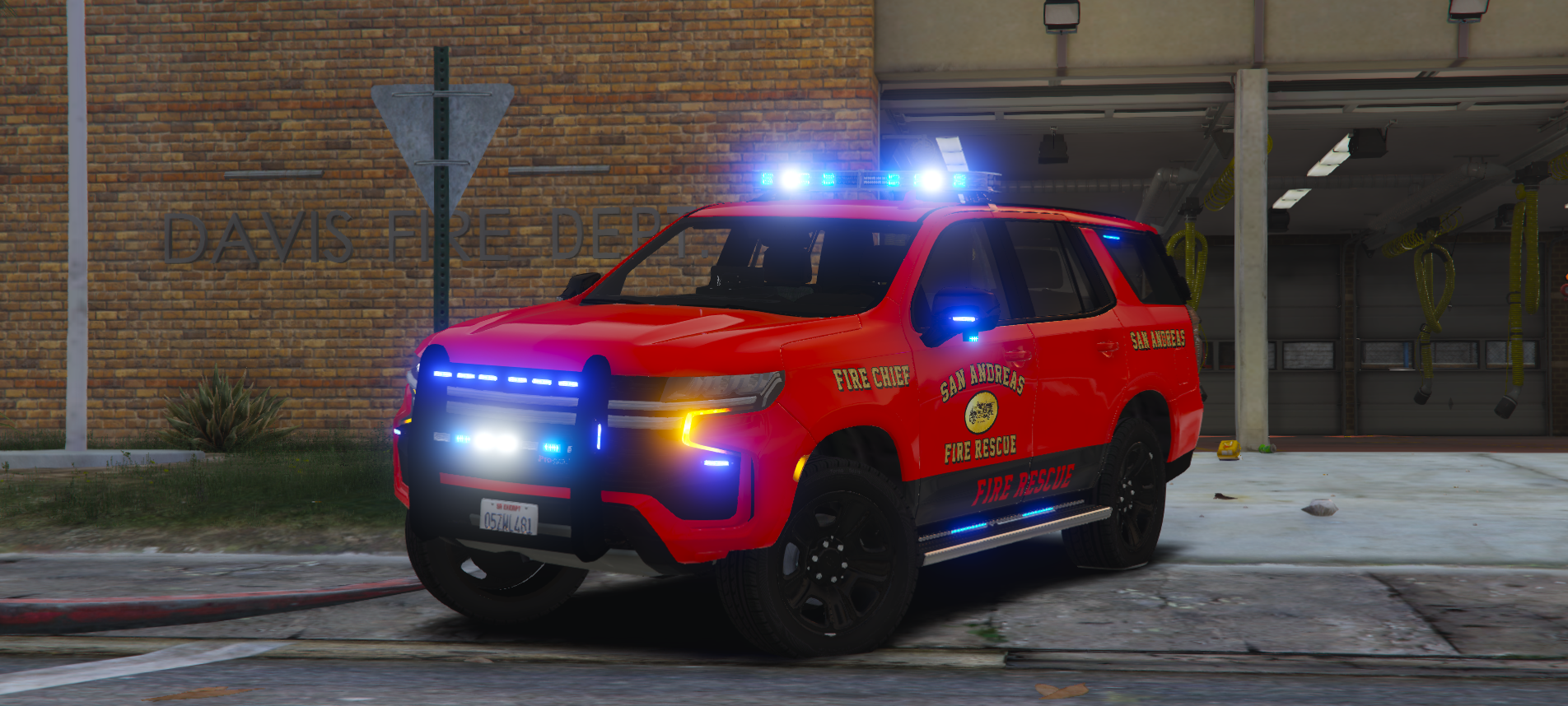 Generic Fire Chief SUV - Inspired by the Powerhouse Chevy Tahoe ...